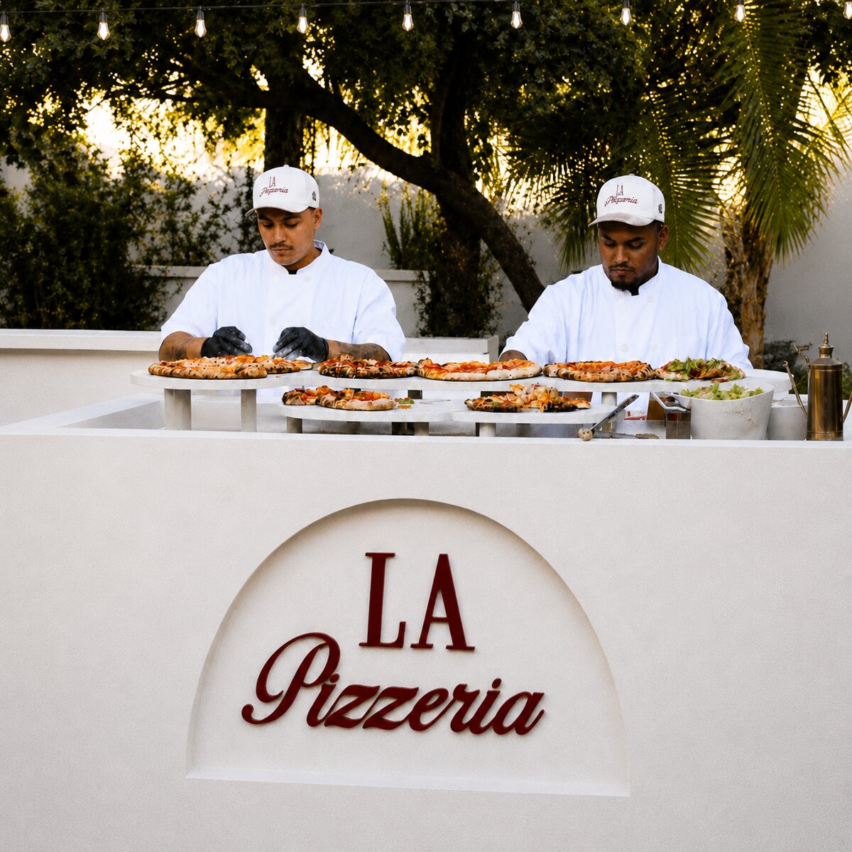 Menu | La Pizzeria Catering | #1 Wood-Fire Pizza